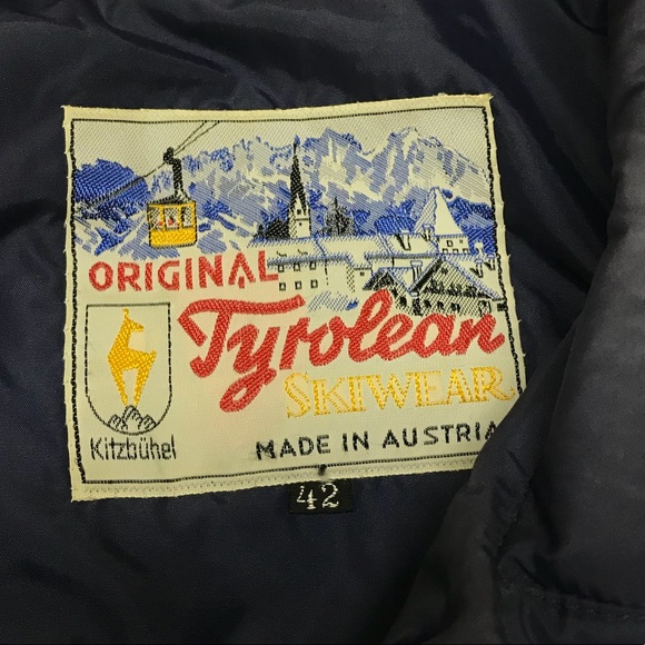 Tyrolean Skiwear | Jackets & Coats | Vintage Original Jacket Made In ...